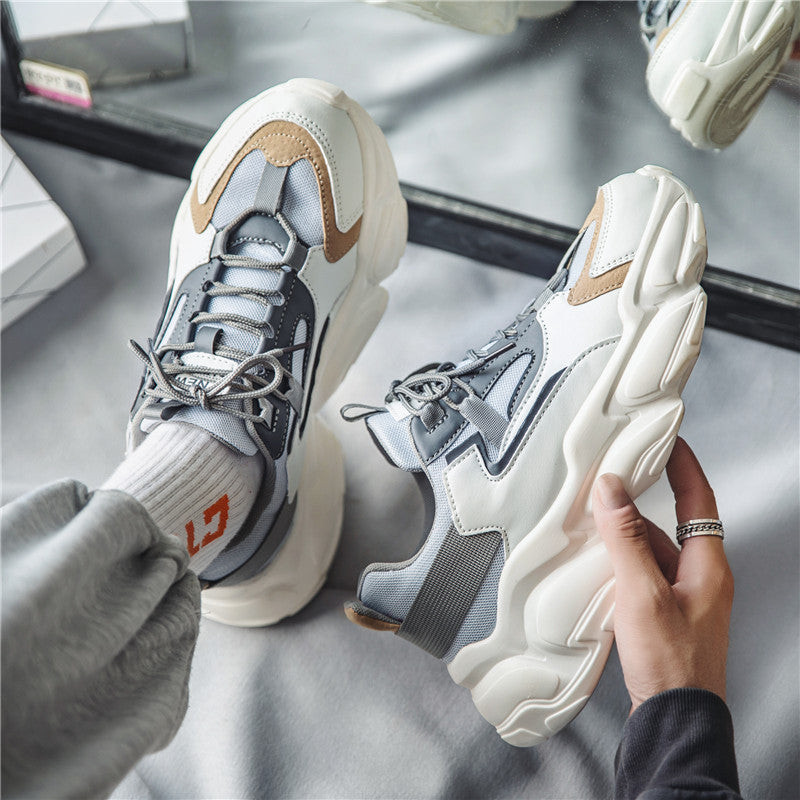 Durable Thick Sole Sneakers – AULEMEN