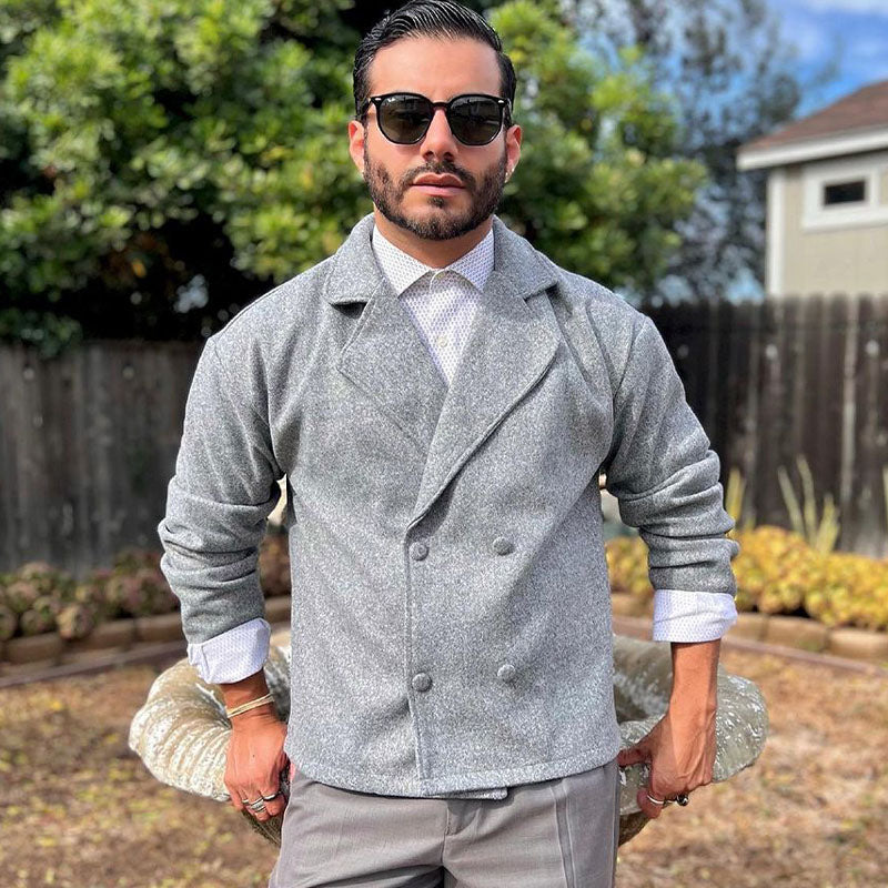 Aule Style Pea Coat – AULEMEN