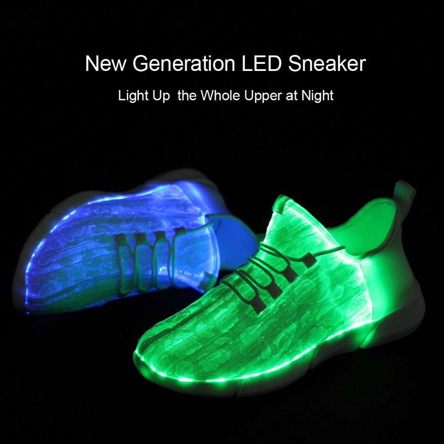 Luminous Fiber Optic Shoes – AULEMEN